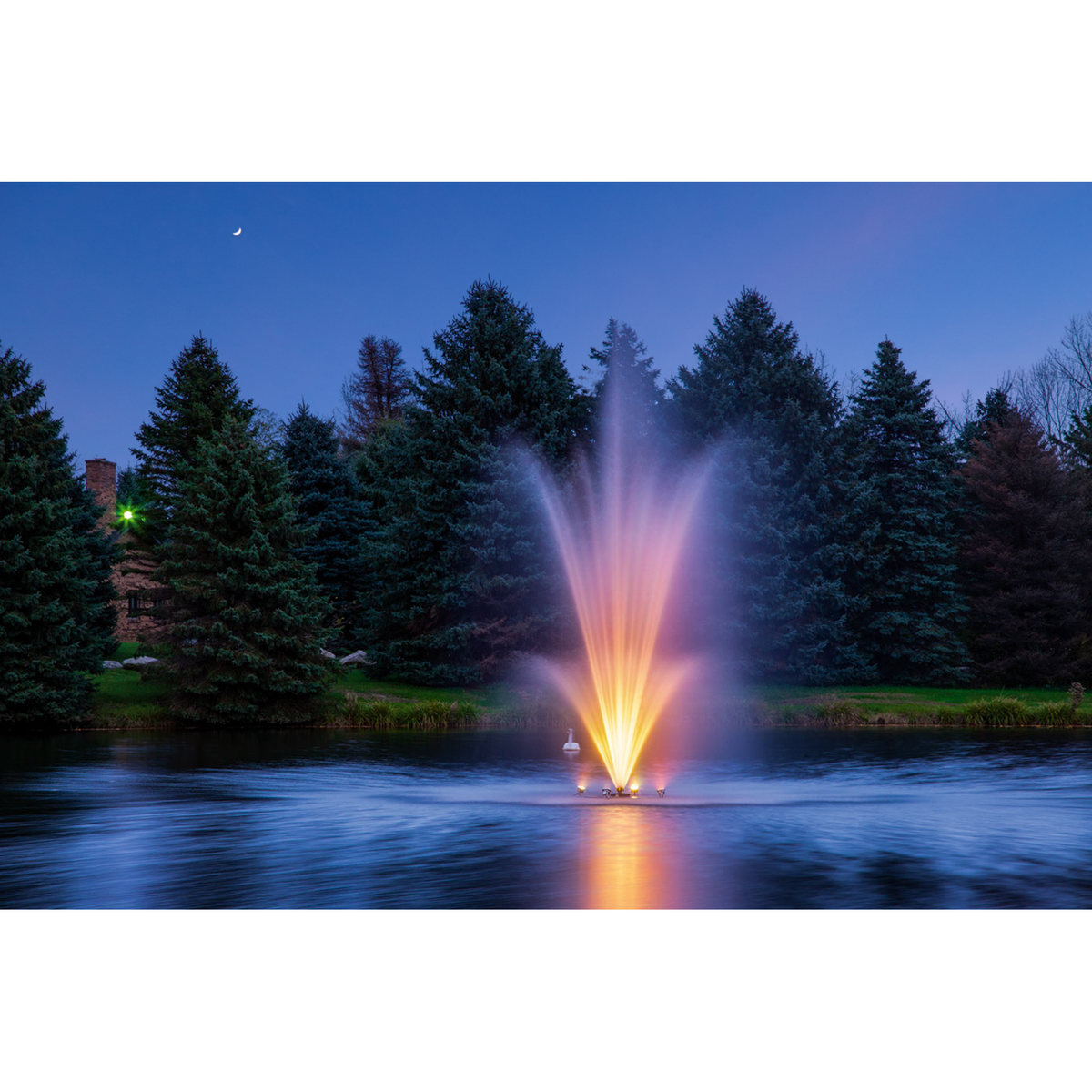 Scott Aerator Amherst Pond Fountain